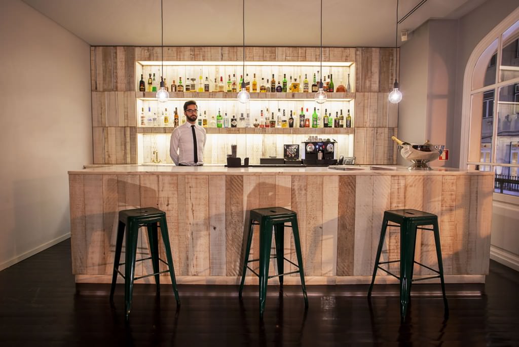 The Bastardo bar, Wine & cocktail Bar on Lisbon Rossio square